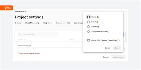 how to create a firebase account