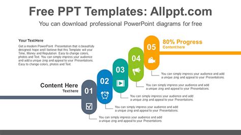 Oval Step Up PowerPoint Diagram Template Powerpoint And Google Slides Saveslides Templates