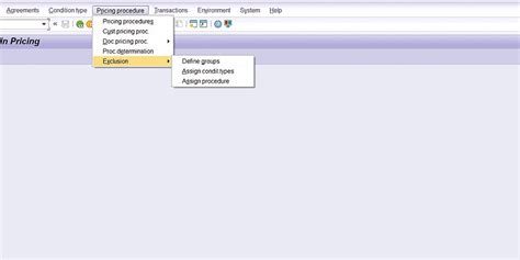 SAP SD Condition Exclusion Configuration Guide