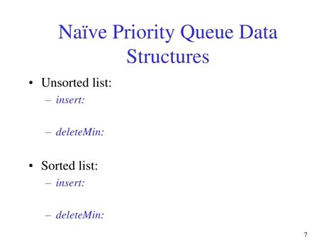 Ppt Cse 326 Data Structures Part 6 Priority Queues Aka Heaps