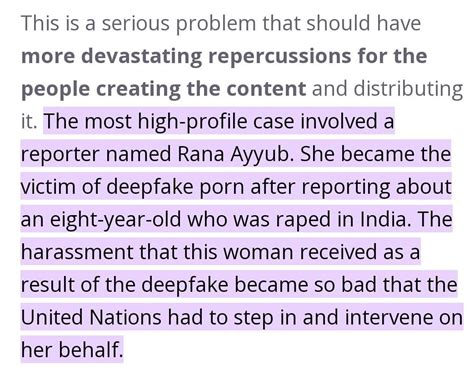 Deepfakes are bad. See? AI gets it, why can some men? : r/NotHowGirlsWork