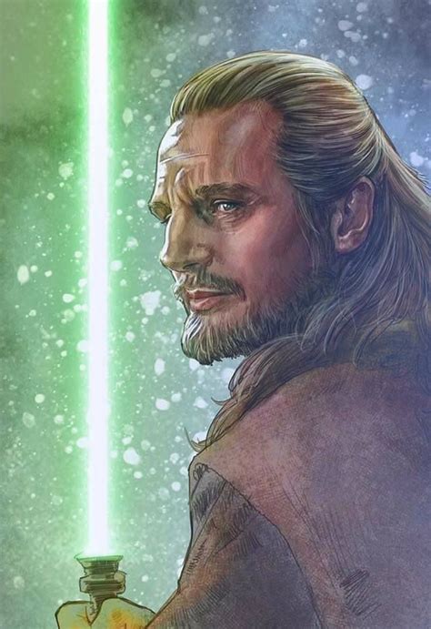 Qui Gon Jin Starwars Jedi Star Wars Images Star Wars Pictures