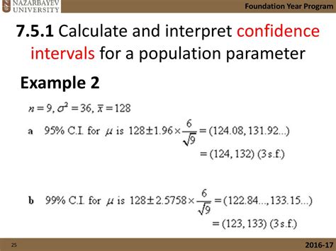 Confidence Interval And Hypothesis Testing For Population