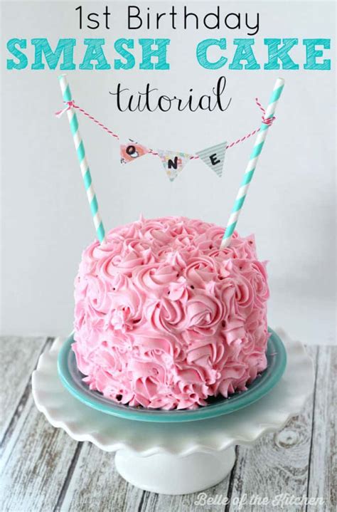 1st Birthday Smash Cake 1st Birthday Ideas