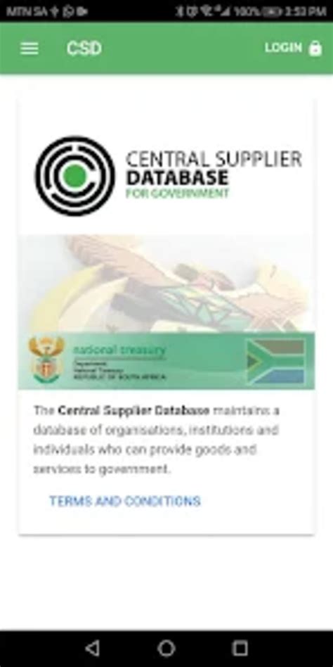 Central Supplier Database For Android Download