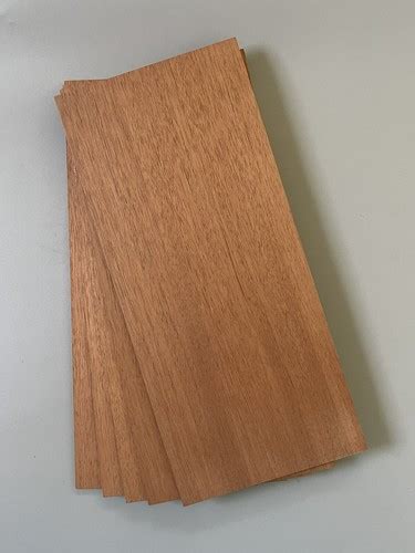 Honduran Mahogany Solid Wood Sheetwood Sheets 1 Of 340mm X 150mm X 4mm