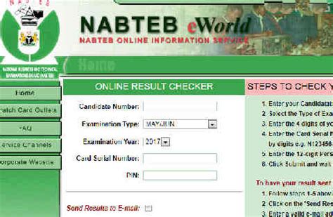 NABTEB Result Checker How To Check Your 2024 NABTEB Results Online Ejesgistnews