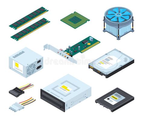 Isometric Computer Parts Stock Illustrations 674 Isometric Computer Parts Stock Illustrations