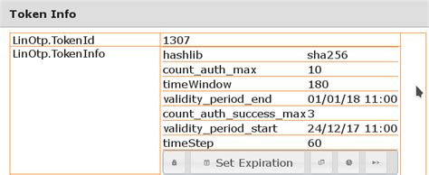 Manage Tokens LinOTP Documentation