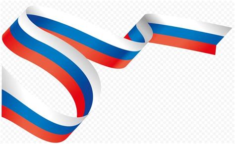 Download Hd Russia Flag Ribbon Png