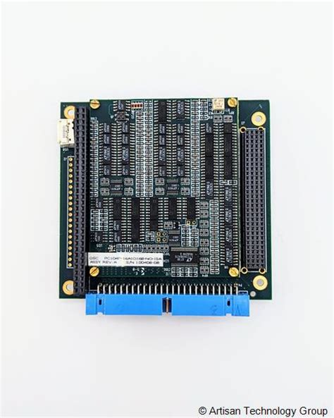 Pc104p 16aio168 No Isa General Standards 16 Bit Analog Inputoutput