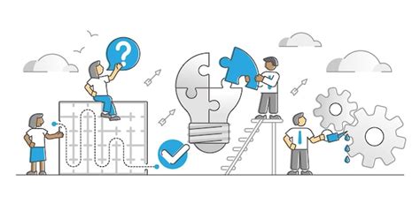 Premium Vector Problem Solution In Difficult Business Situations