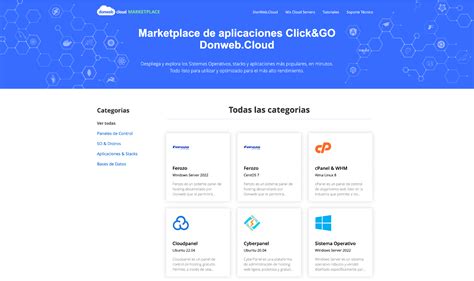 Cloudpanel Integration On Donweb Cloud Marketplace Get Exclusive Cloud Hosting Offers