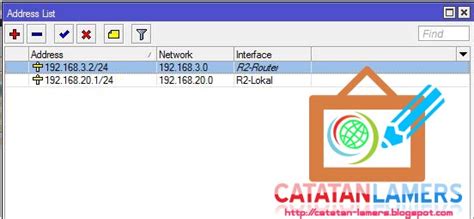 Cara Menghubungkan 2 Router Mikrotik Konfigurasi Static Routing Catatan Lamers