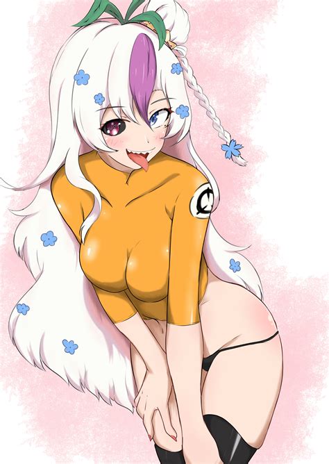 Rule 34 1girls Belly Button Black Panties Blush Braid Character