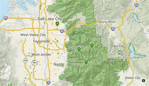 simple slc list alltrails