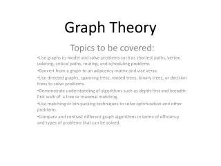PPT Graph Theory PowerPoint Presentation Free Download ID 1135353