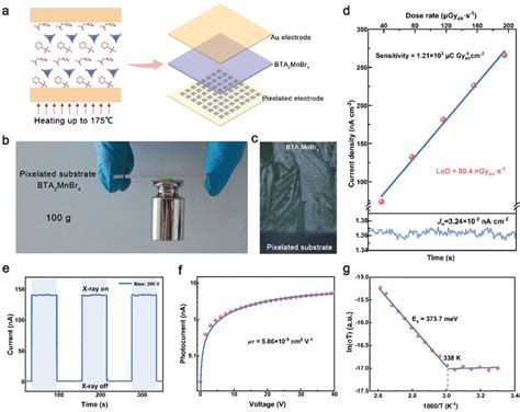 X‐ray Detection Performance Of The Integrated Device A Structure