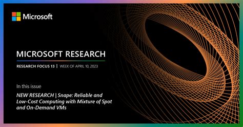 Research Focus Week Of April 10 2023 Microsoft Research