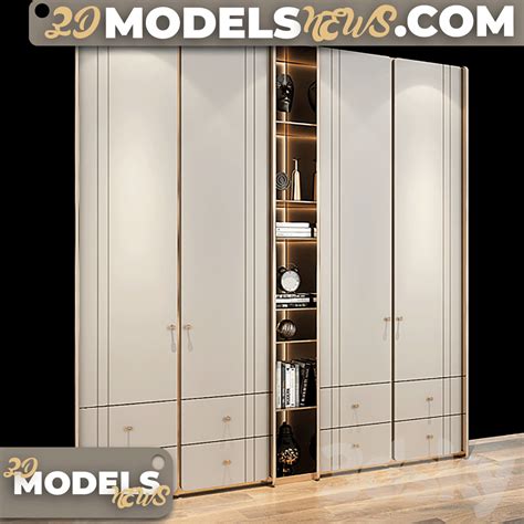 Display Cabinet Model Furniture Composition Set 290 3d Models News