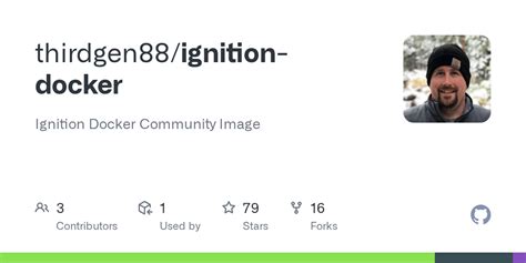 Github Thirdgen Ignition Docker Ignition Docker Community Image