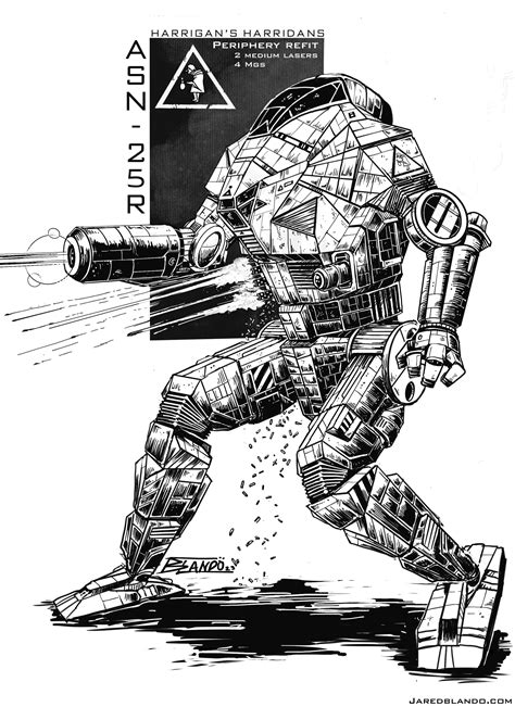 Asn 25r Refit Artwork My Custom Assassin Variant Rbattletech