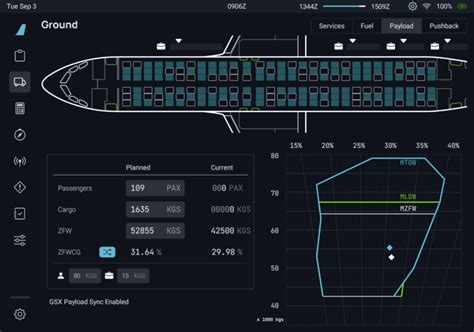 Payload Flybywire Simulations Documentation