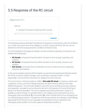 ECE Lab Worksheet Electric Circuits CourseWork LAB Material ECE Foundations Of