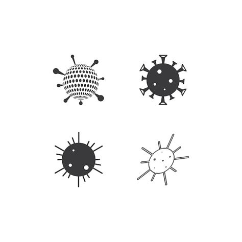 Premium Vector Coronavirus Logo Design Template Virus Logo Design
