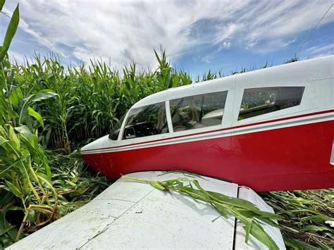 Faa Single Engine Plane Makes Emergency Landing In Burlington Field