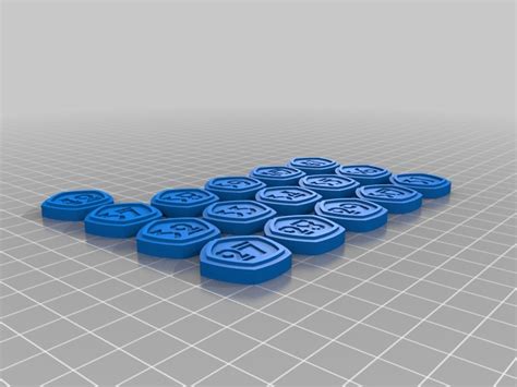 RPG Token Set By Basolur Download Free STL Model Printables Com