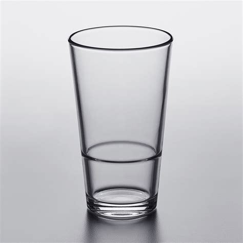 Sample Acopa Select 16 Oz Stackable Cooler Mixing Glass
