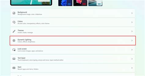 How To Enable Dynamic Lighting In Windows