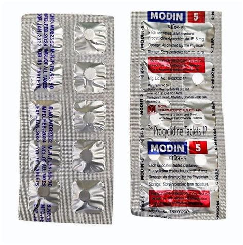 Procyclidine 5mg Tablets At ₹ 100stripe Pharmaceutical Tablets In