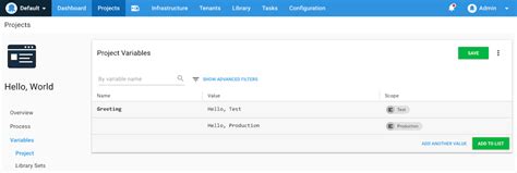 Variables Documentation And Support