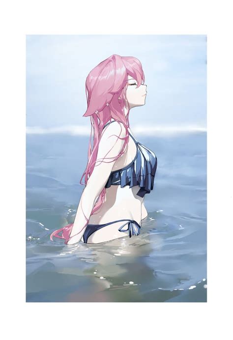 Yae [Genshin Impact] : r/swimsuithentai
