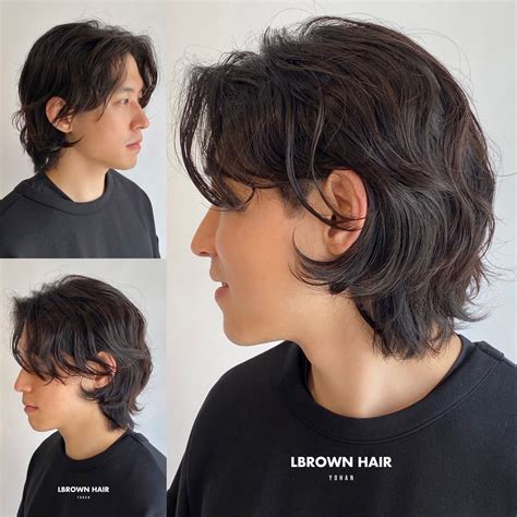 남자 장발 리프펌 Long Hairstyles For Men By 엘브라운 긴 헤어스타일 짧은 헤어컷 헤어스타일