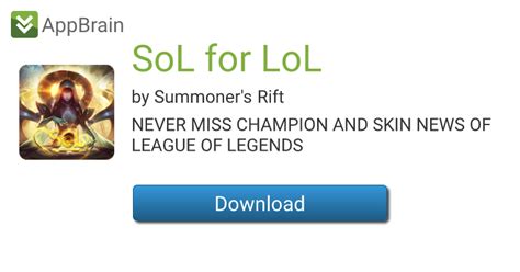 Sol Lol Catalog And Alerts For Android Download
