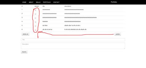 Mysql Php Update Radio Button State In Db Stack Overflow
