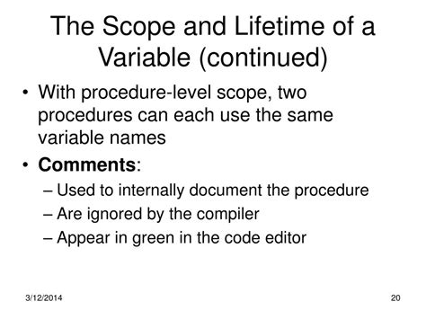 Ppt Variables Constants Methods And Calculations Powerpoint Presentation Id422293