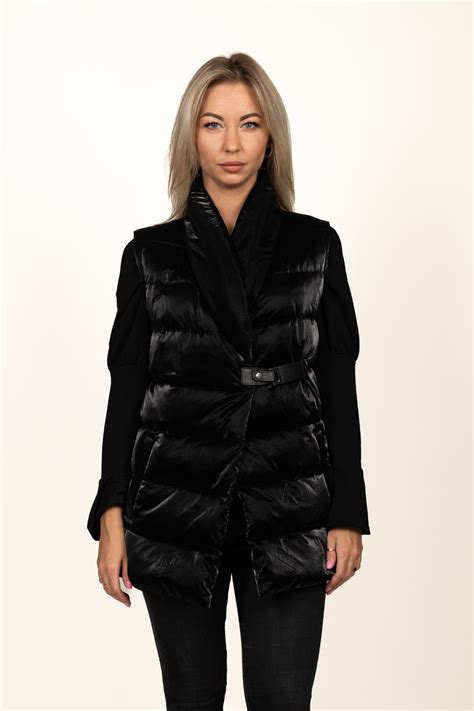 Утеплений пуховий жилет Світ Шкіри та Хутра