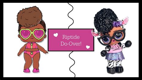 Diy Custom Zebra From Lol Surprise Doll Riptide Youtube