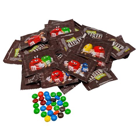 Mandms Milk Chocolate Candy Fun Size Packets Bulk Bags Bestcandyshop