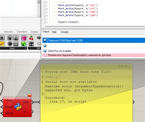 Serial Write In Ghpython For Midi Scripting Mcneel Forum