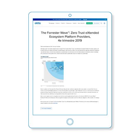 Okta Nommé Leader Du Zero Trust Par Forrester Okta Fr