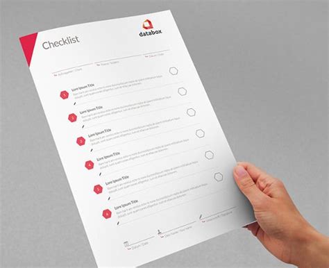Creative Checklist Design Template Template Vercel App