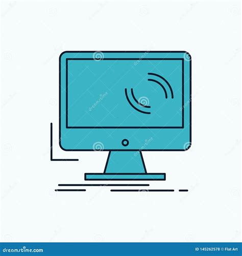 Update App Application Install Sync Flat Icon Green And Yellow Sign And Symbols For Website