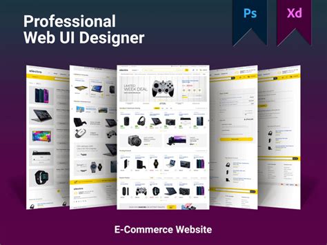 Responsive Web And Mobile UI Design Upwork