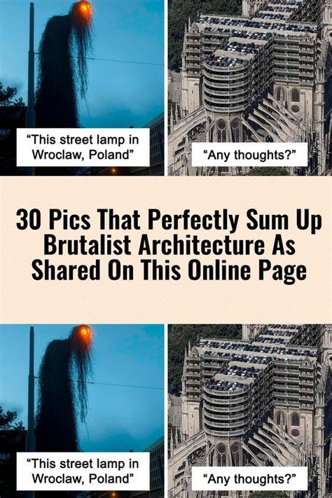 30 Pics That Perfectly Sum Up Brutalist Architecture As Shared On This