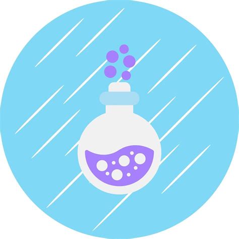 Flask Flat Circle Icon Design 43871638 Vector Art At Vecteezy